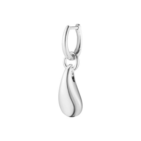 Georg Jensen Sterling Silver Reflect Single Left Drop Earring 20001301
