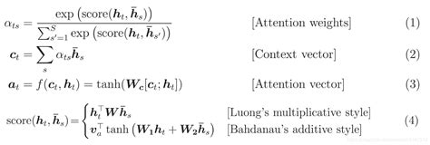 Bahdanauattention注意力机制、luongattention注意力机制bahdanau Attention Csdn博客