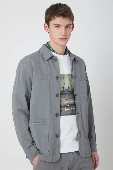 린넨 다잉 초어 자켓henry Cottons