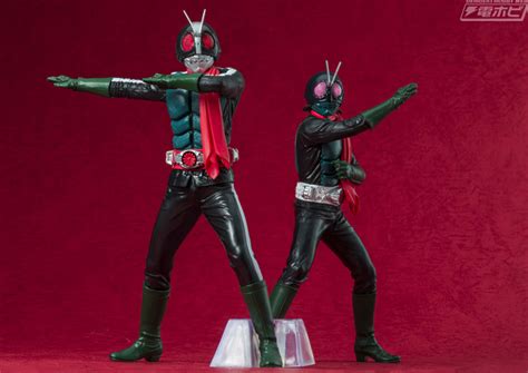Bandai Movie Shin Kamen Rider Hero Statue Kamen Rider And Kamen Rider No 2