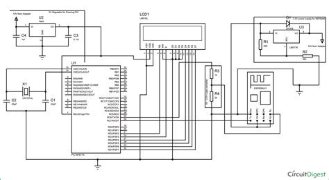 16f877a Development Board Circuit Diagram Circuit Diagram