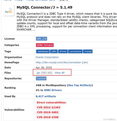 Jdbc 编程 使用java操作mysql数据库java Jdbc Mysql Csdn博客