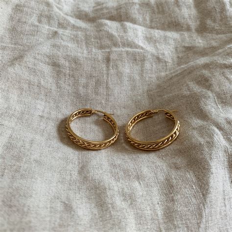 Mercury Twisted Hoops Kitsense Mercury Twisted Hoops Kitsense