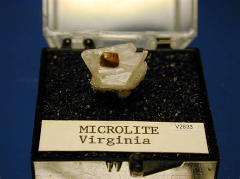 Vargas Gem And Mineral Collection Microlite V2633