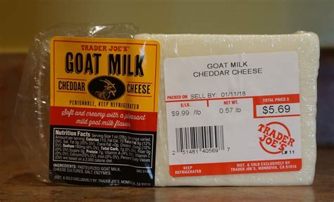 exploring trader joe s trader joe s goat milk cheddar cheese