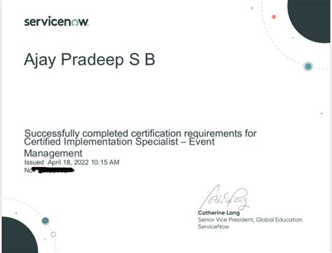 Ajay Pradeep S B On Linkedin One More To The Certification List😊