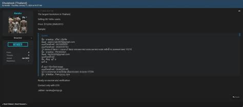 55 Million Records Thailands Pii Massive Leak Unveiled