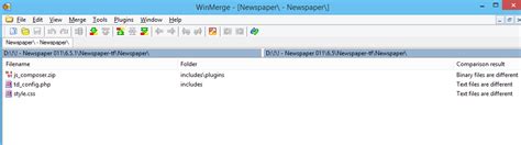Newspaper Theme Documentation Compare Theme Files With Winmerge