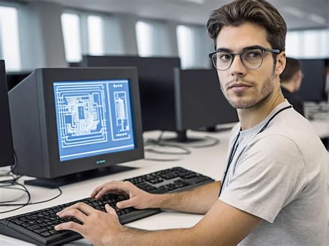 Binary Code Revolutionizing System Engineering Women Men Premium Ai