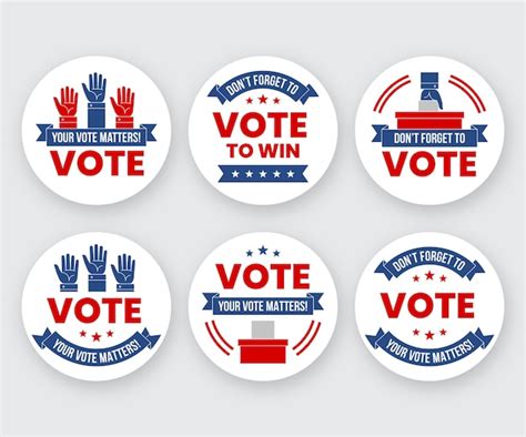 Election Button Templates Election Button Templates