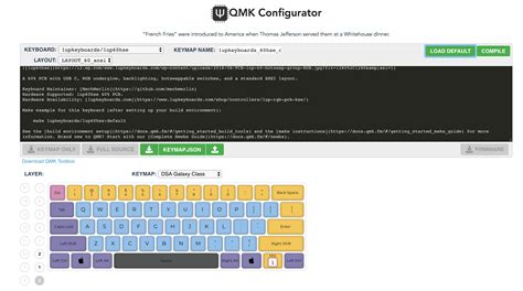 Qmk Configurator New Release R Mechanicalkeyboards