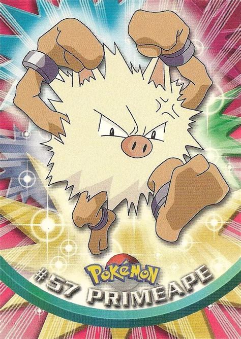 Primeape 57 Prices Pokemon 1999 Topps Tv Pokemon Cards