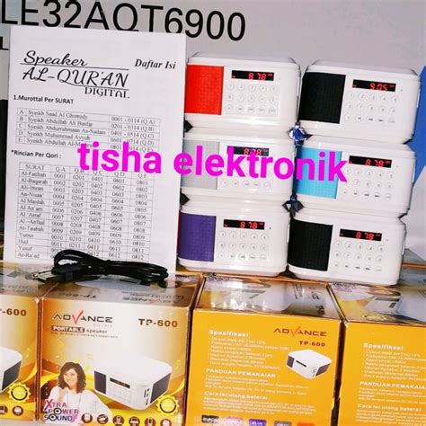 Jual Speaker Murotal Al Quran Digital 30 Juz Lengkap Shopee Indonesia