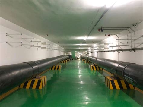 兰州市首个地下综合管廊试运行 建设