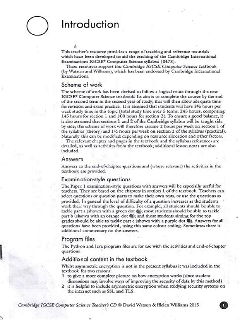 Igcse Computer Textbook Answers Hodder Education Compress Pdf
