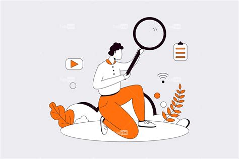 卡通手绘男孩女孩人物插画免抠素材模板下载 图巨人