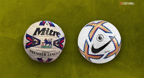 The Premier League Match Balls Through The Years To