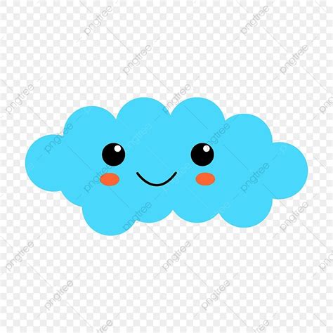 Gambar Awan Biru Kartun Interesting Cloud Illustratio