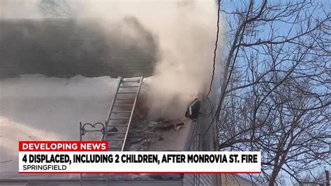 4 People Displaced Following Springfield House Fire