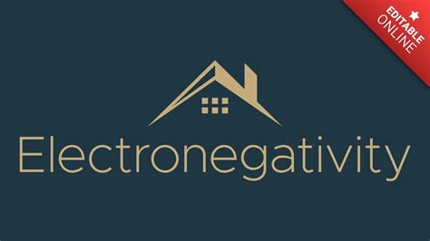 Electronegativity Home Logo Text Effect Generator