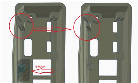 Grouping Removes Unrelated Piece R Tinkercad