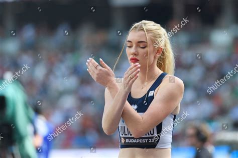 Elena Kulichenko Cyprus During High Jump Editorial Stock Photo Stock Image Shutterstock