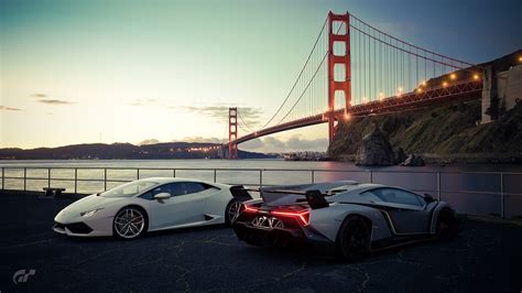 Lamborghini Huracan Veneno Gran Turismo Wallpaper HD Games Wallpapers