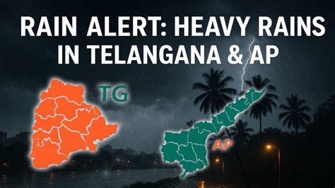 Rain Alert Heavy Rains In Telangana And Ap In The Next Few Hours
