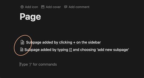 Is This A Bug Subpages Created In Different Ways Resulting In Slightly