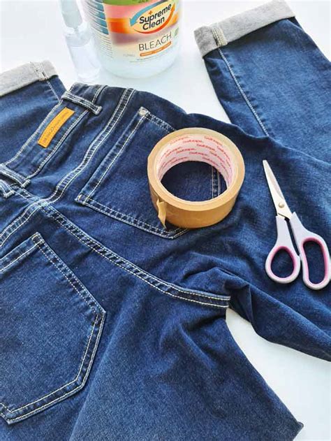Diy Bleached Jeans