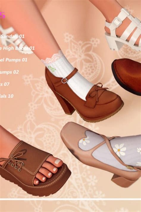 21 Most Stylish Sims 4 Cc Shoes Maxis Match And Free Sims 4 Cc Shoes