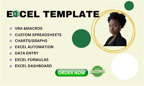 Create A Custom Excel Spreadsheet Dashboard Or Template By Tunmisef