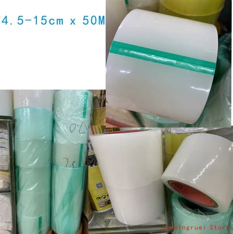 1 Roll 4 5 15cm X 50m Tape Mobile Phone Lcd Screen Protector Protective