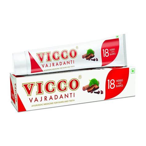 Аюрведическая зубная паста Викко (Vicco Vajradanti) купить в Бутике ROSA