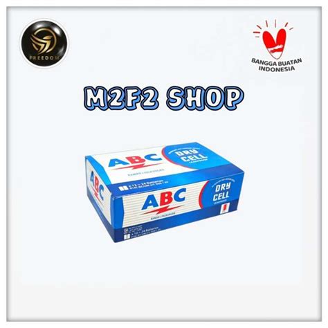 Promo Batu Baterai Abc Biru Dry Cell Ukuran Sedang Type R C Iec Um C Size V Kemasan