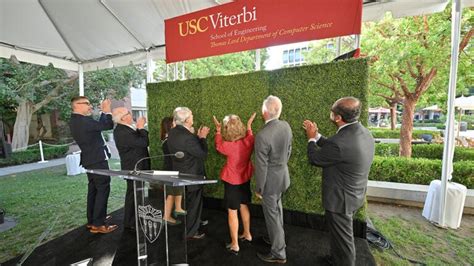 Usc Celebrates Newly Named Computer Science Department