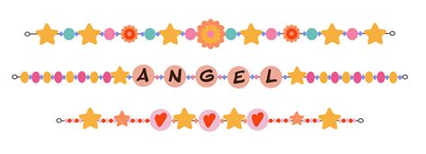 Y2k 스타일의 플라스틱 구슬에서 팔찌 우정 사랑 밴드 글자 별 하트가있는 다채로운 펑키 팔찌 만화 스타일 손으로 만든 Diy