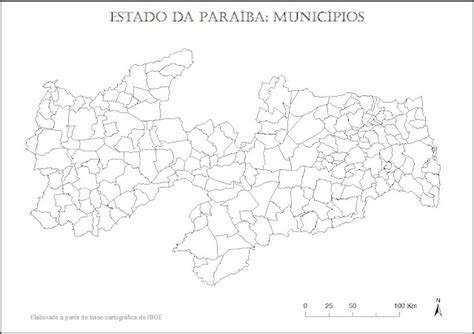 Mapa Da ParaÍba Com Todos Os MunicÍpios Completo Cidades ~ Imagens