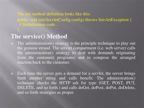 Ppt Servlet Life Cycle Powerpoint Presentation Free Download Id7787402