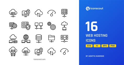 Web Hosting Icon Pack 16 Free Download Seo And Web Icons Iconscout