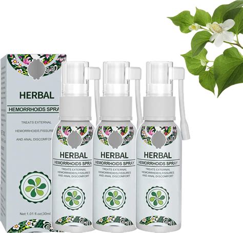 Hemocare Herbal Hemorrhoids Spray Natural Herbal Hemorrhoids Spray
