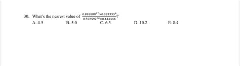 Solved What S The Nearest Value Of X Chegg