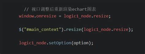 Echarts Echarts Resize