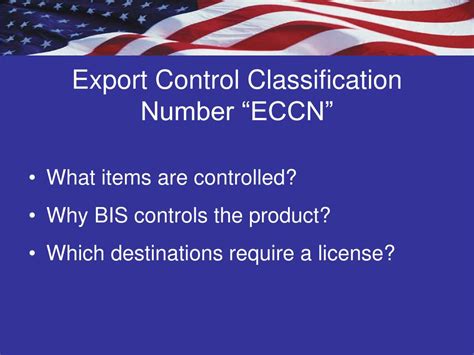 Ppt Export Control Workshop For National Council Of University