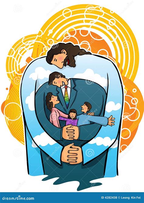 Jesus Liebe Meine Familie Vektor Vektor Abbildung Illustration Von