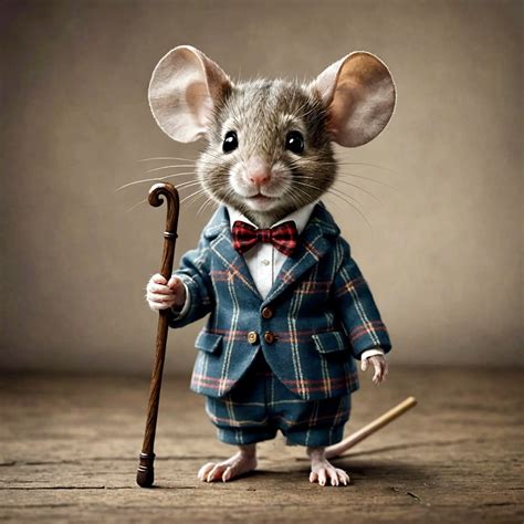 Download Ai Generated Mouse Clothing Royalty Free Stock Illustration