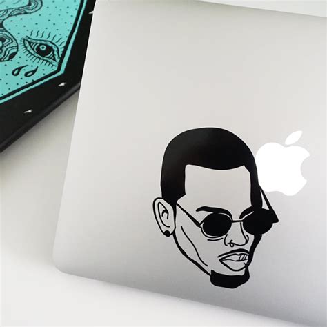 C Breezy Chris Brown Hip Hop Stickers Car Decals Peeler Stickers