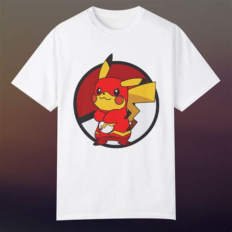 Pokemon Pikachu The Flash Shirt Tokopyramid