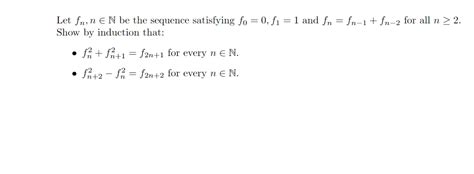 solved let fn n ∈nbe the sequence satisfying f0 0 f1 1