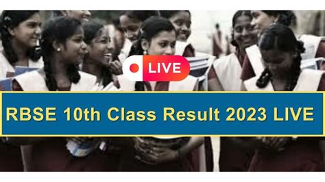 Rbse 10th Result 2023 Out Live Updates 9049 Percent Pass Bser